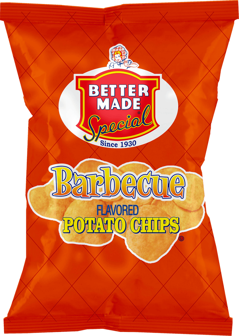 Discover Better Made BBQ Potato Chips in Various Sizes