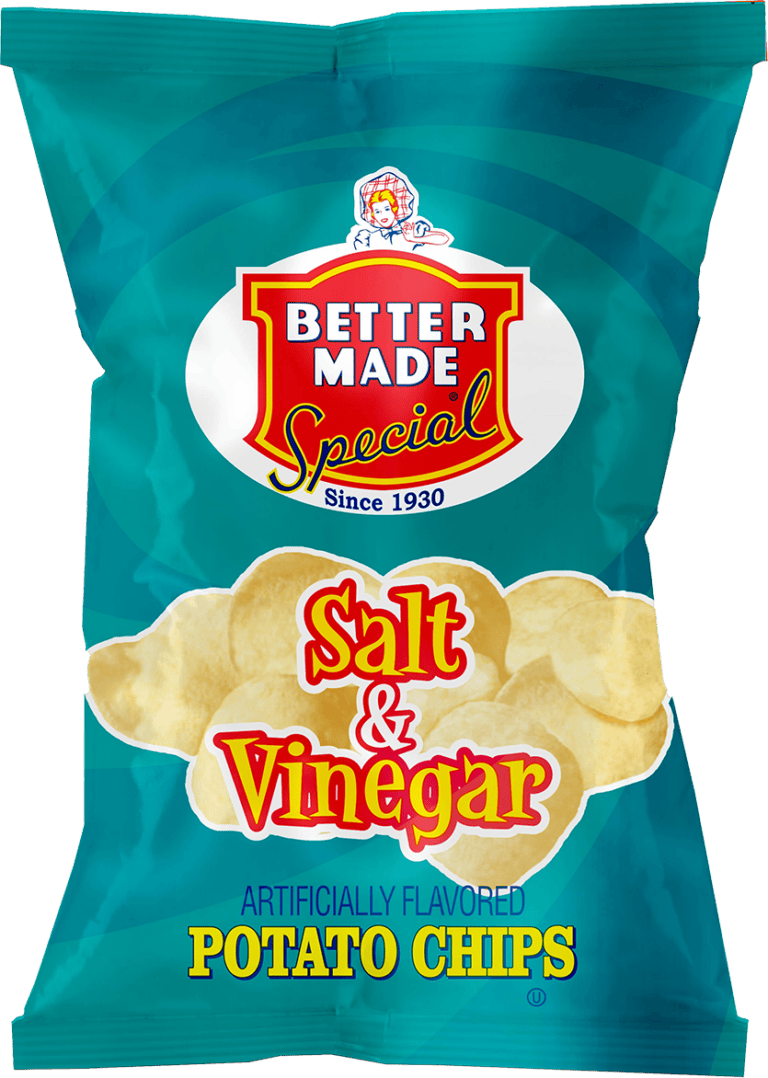Better Made Salt & Vinegar Chips. Better Made.