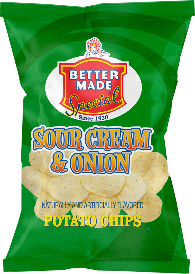 Better Made Sour Cream & Onion Chips: Buy Crunchy Snacks Now