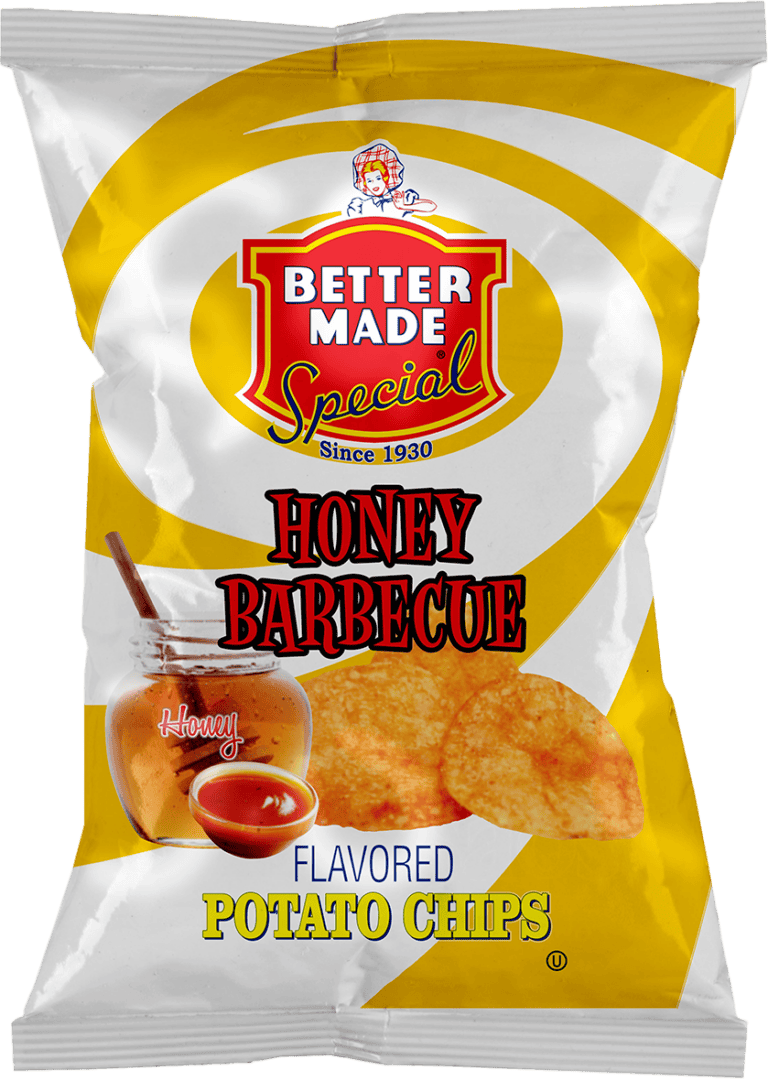 Better Made Honey BBQ Potato Chips: Sweet & Smoky Delight