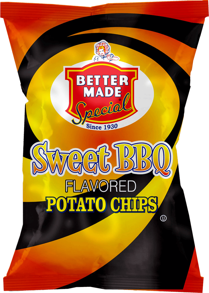 Better Made Sweet BBQ Potato Chips - 1 oz, 10 Count