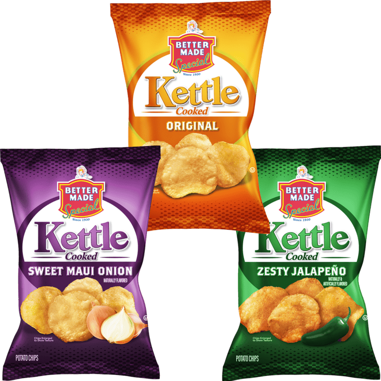Discover Better Made Kettle Chips: Variety Packs & Flavors