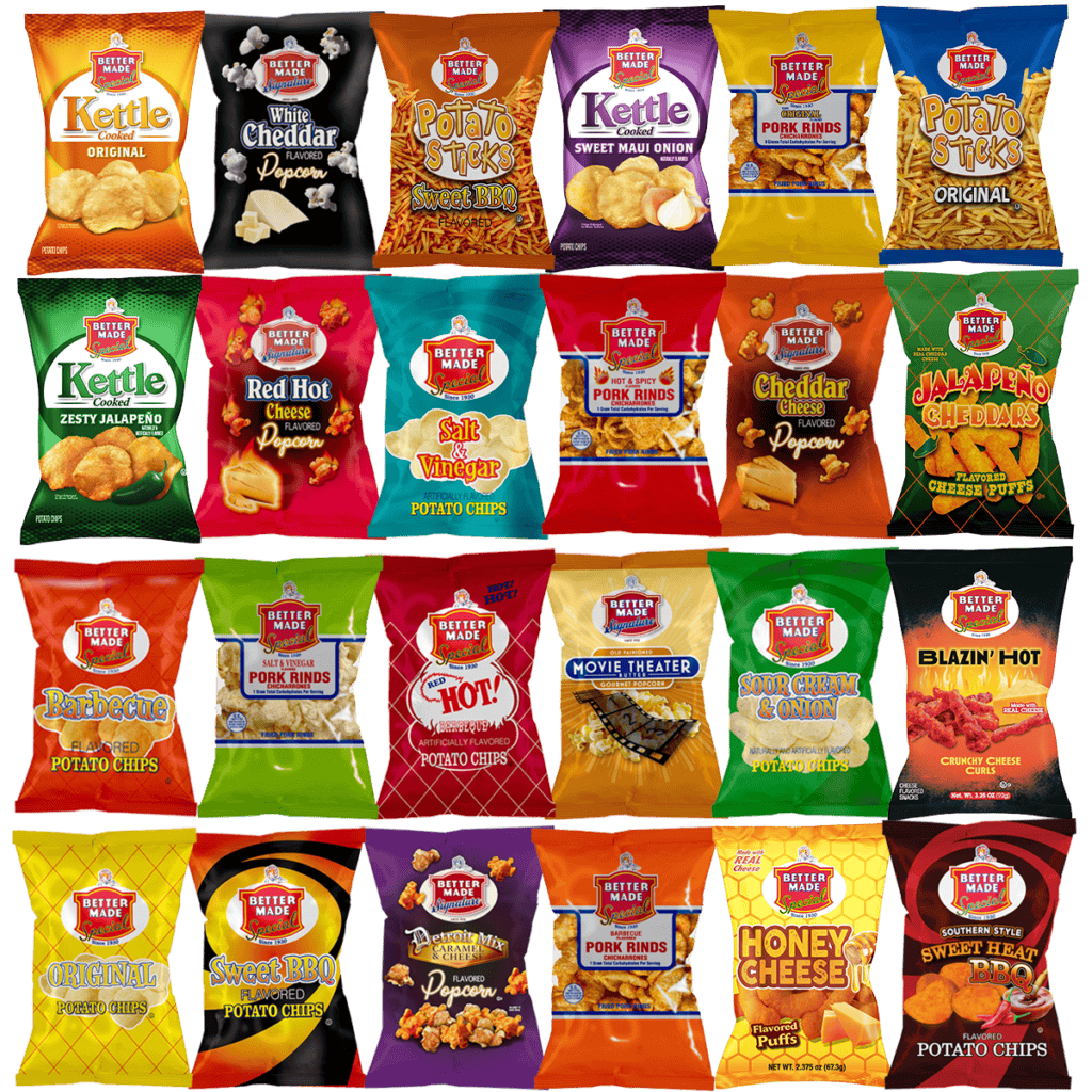 Create Custom Snack Packs with Better Made Snacks Today!