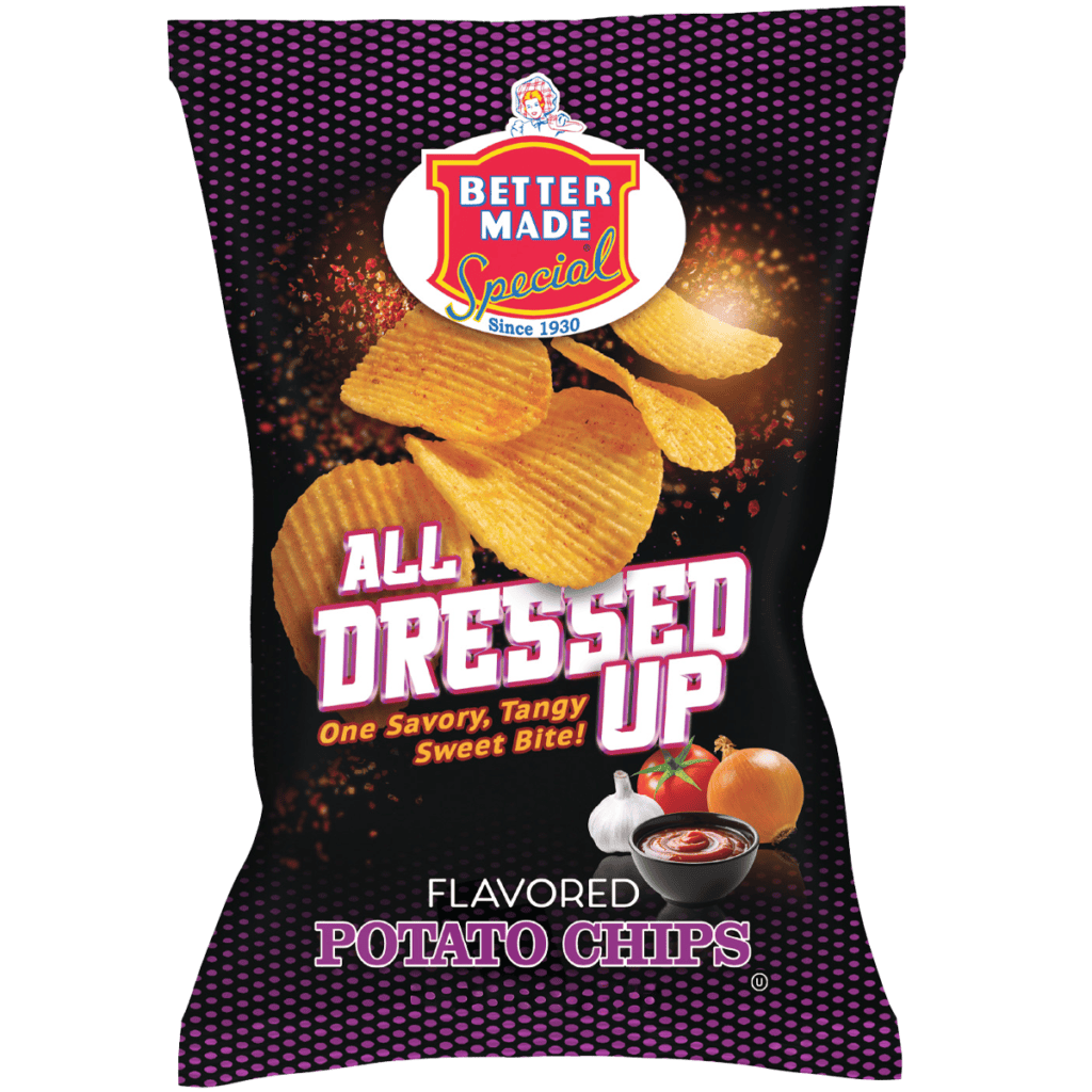 Better Made All Dressed Up Potato Chips - Better Made Snacks